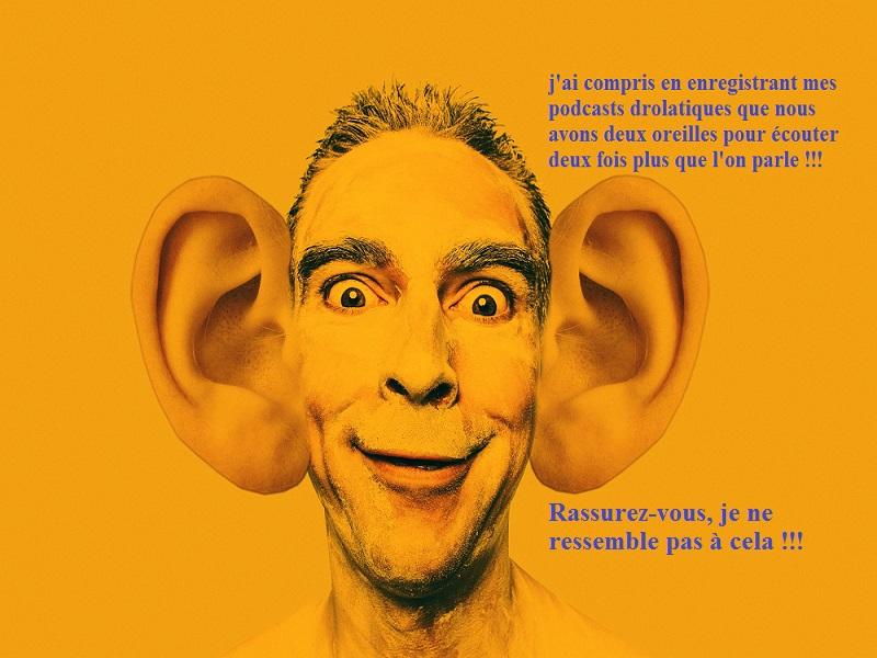 Des oreilles pour écouter, essentiel pour la commucation • Humour au ...