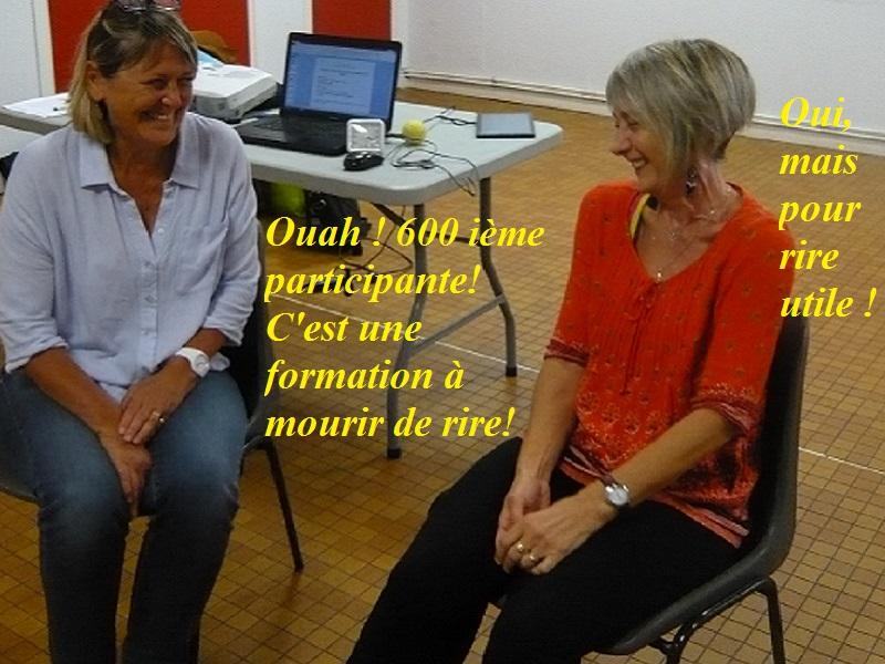 600 ème participante formée à l’humour positif • Humour au Travail