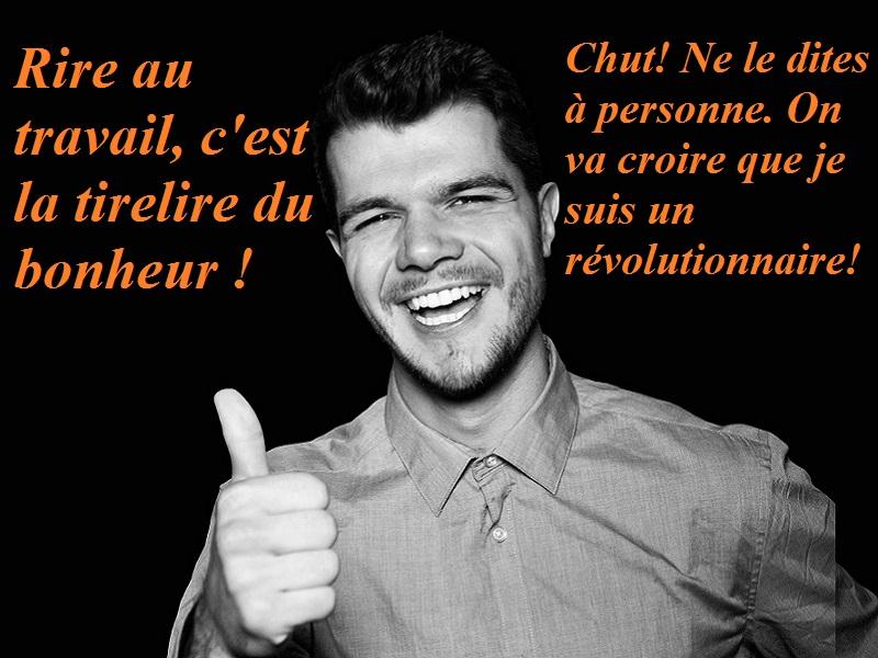 Officiellement 32 % des salariés rient. Et les autres, ils pleurent ...